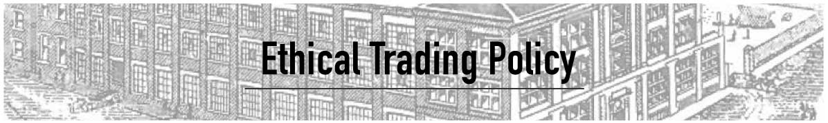 Ethical Trading Policy - Samuel Groves Online